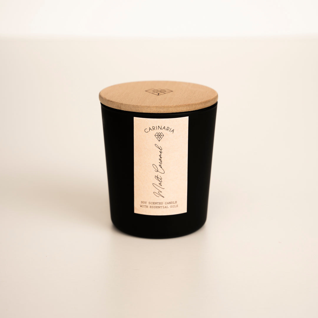 MALT CARAMEL CANDLE – CARINARIA CANDLES